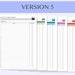 Printable & Fillable Movie Tracker, Movie Journal, Movie Review, Movie ...