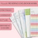 Printable & Fillable Manga Tracker, Manga Reading Journal, Manga ...