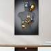 Tempered Glass Sculpture Wall Art: Abstract Thinking Man Decor - Etsy