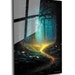 Electric Fireflies Forest Tempered Glass, Fantasy Forest Tempered Glass ...