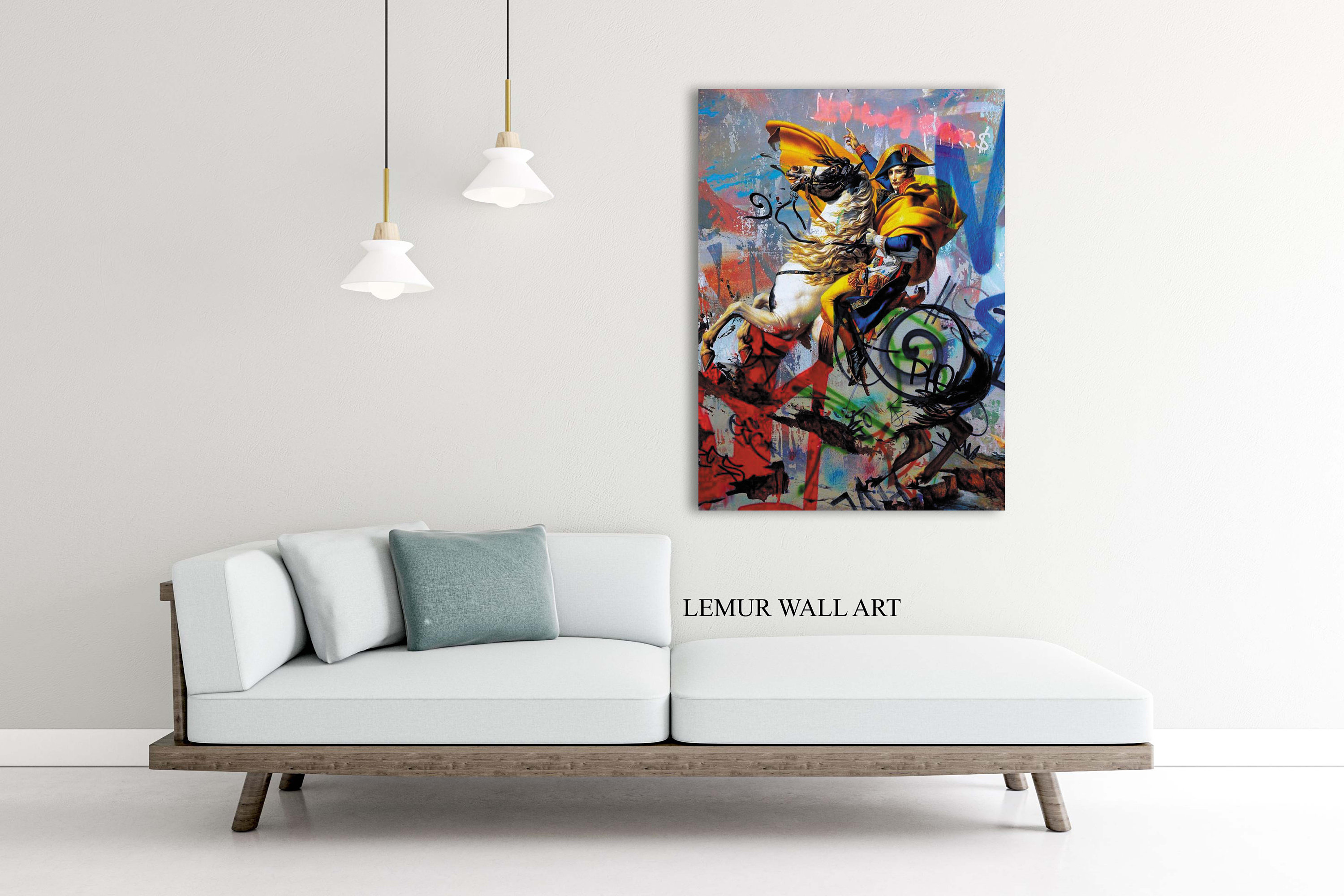 Banksy Napoleon Bonaparte Wall Decor Custom Wall Hanging Gift for Her ...
