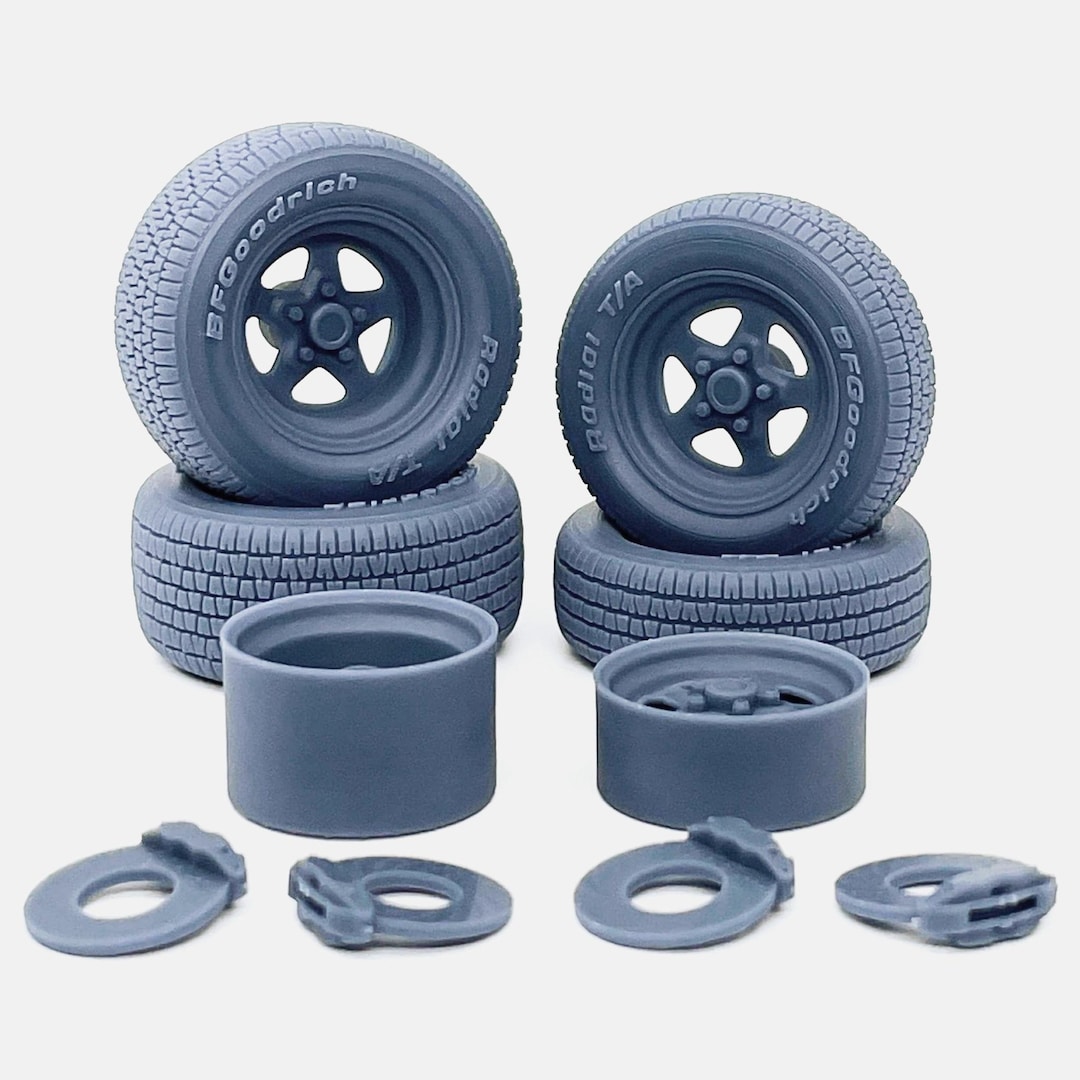 1/24 Resin Weld Pro Star Wheel and Bfgoodrich Tire Set: Brakes - Etsy