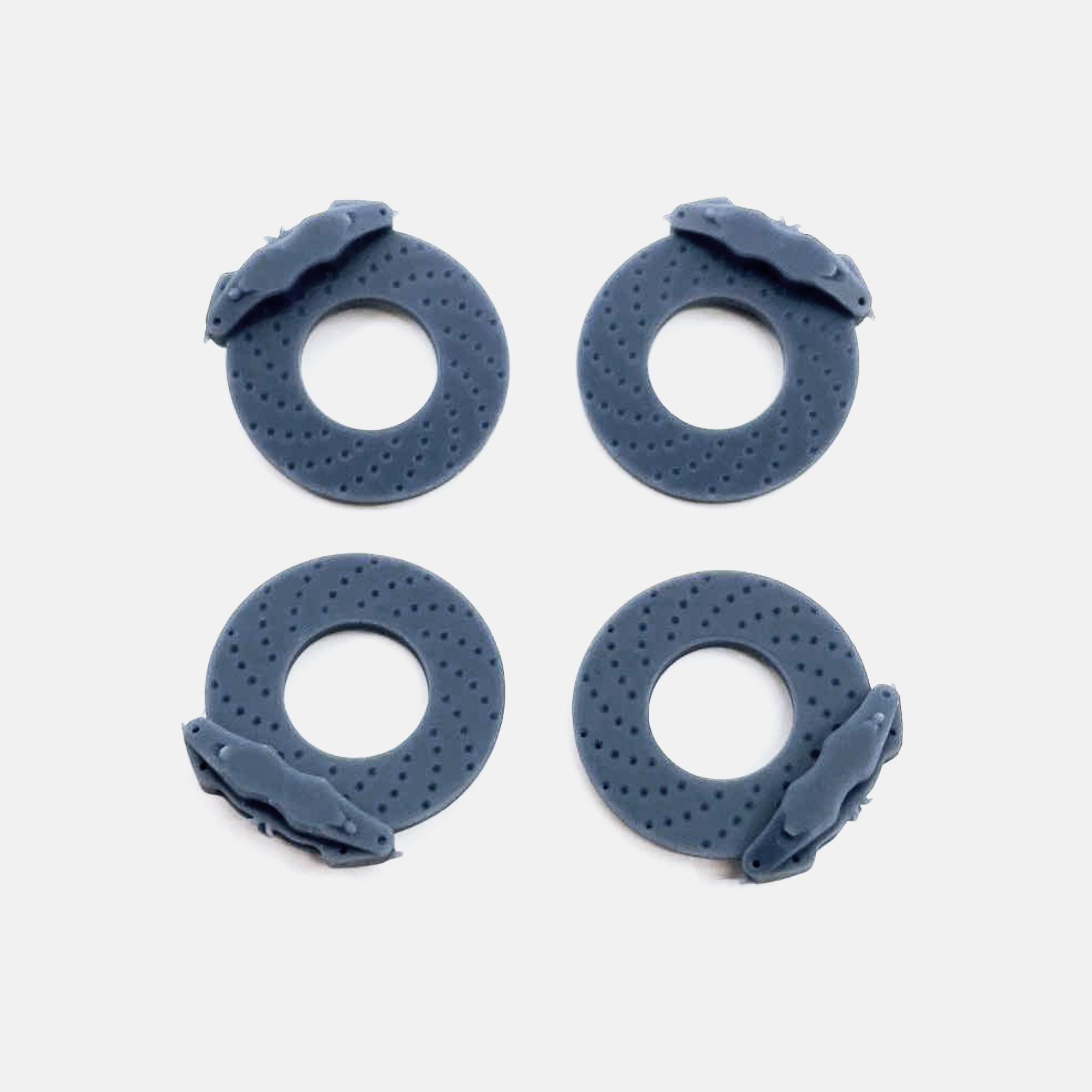 1/24 Resin 15x4 & 15x10 Sander 752 Wheels, Hoosier Tires, and Brakes ...