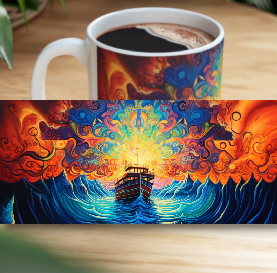 Boat Captain Coffee Mug Sailor Cup Hot Liquid Mug Gift Tea Drinking ...