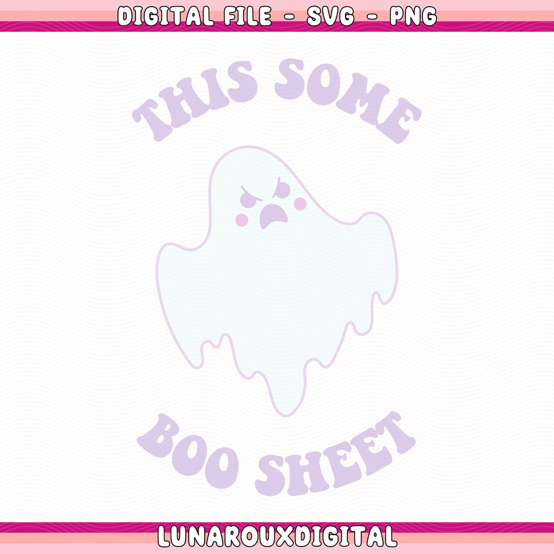 This Some Boo Sheet SVG, Halloween Svg, Spooky Svg, October 31, Pastel ...