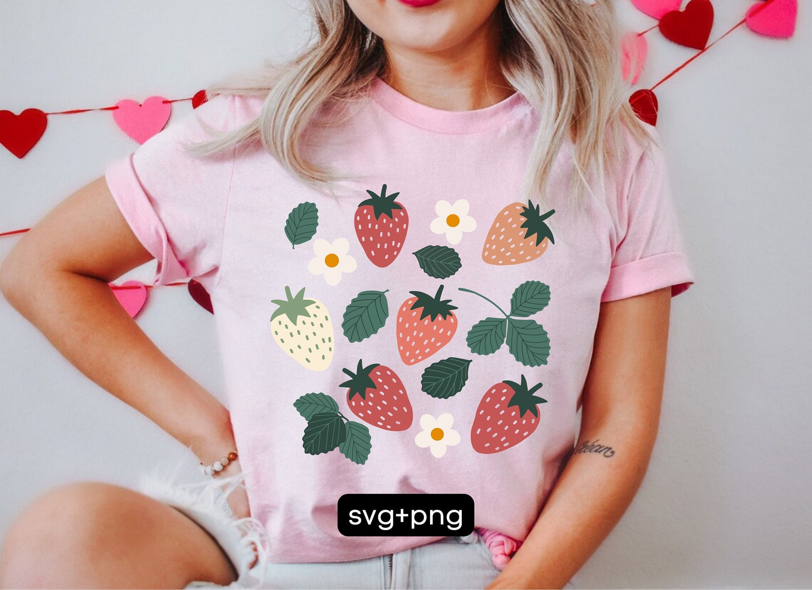 Strawberry Cottagecore Svg, Kawaii Fruit Svg, Botanical Aesthetic Png ...