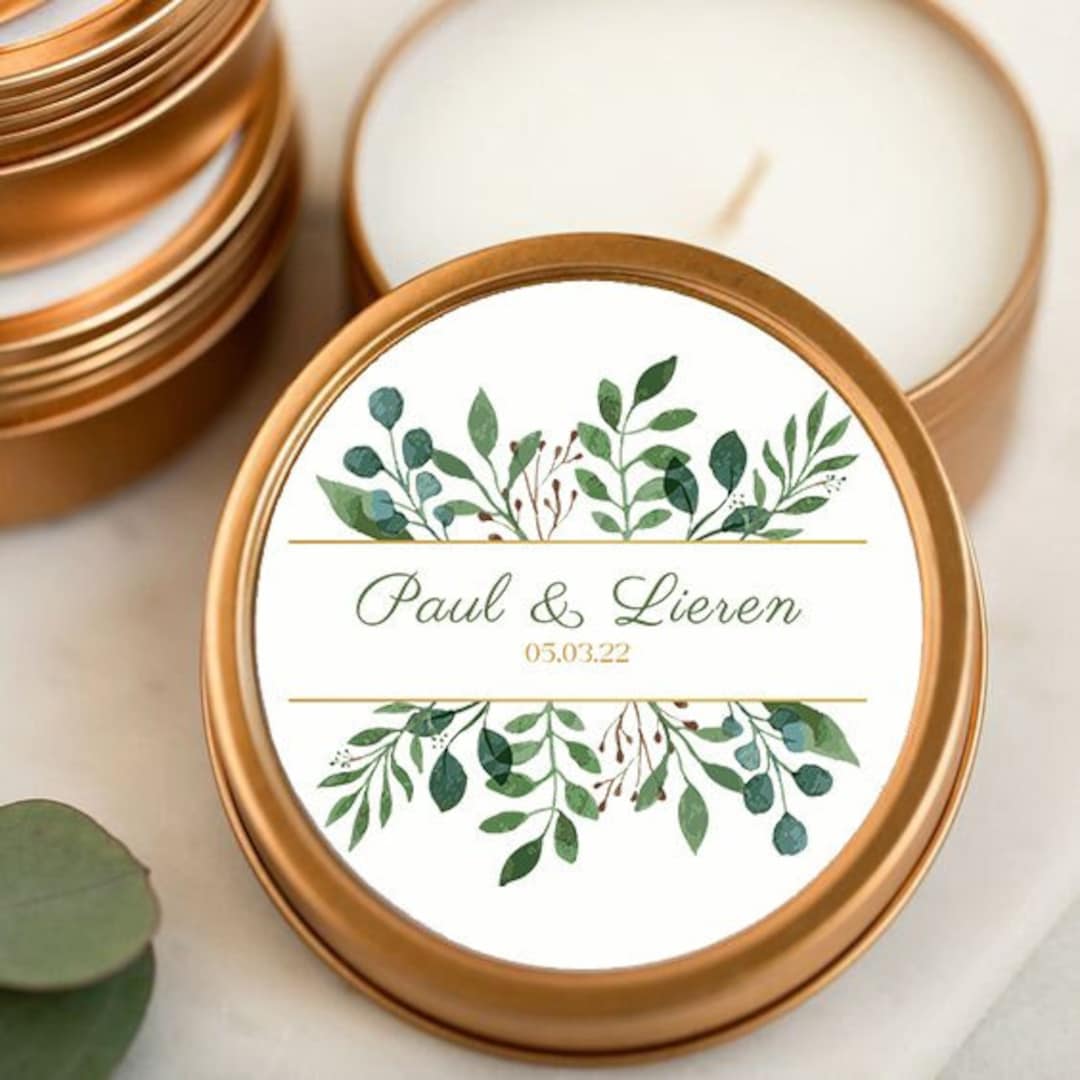 Personalized Round Sticker Label Rolls, Personalized Sticker, Printed ...