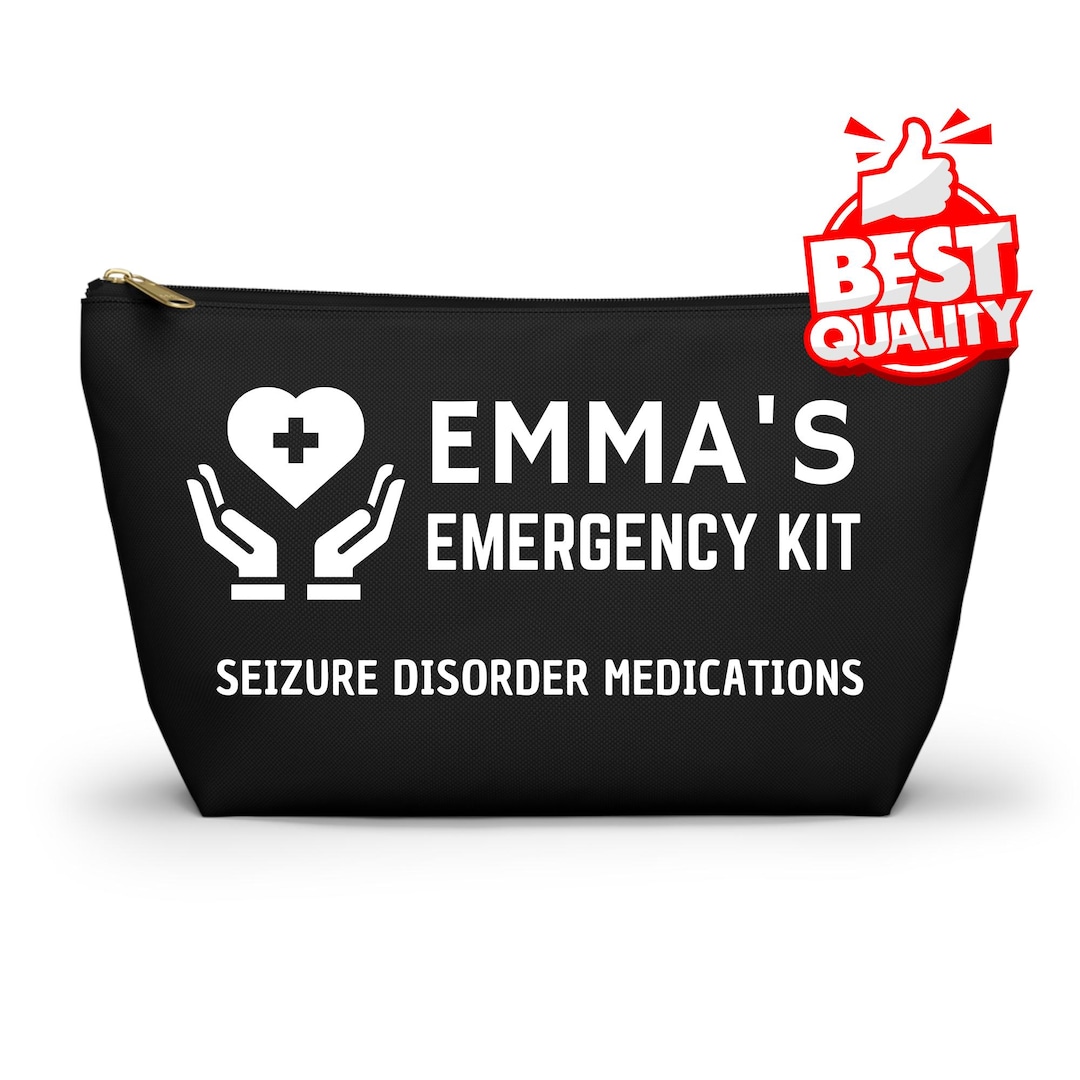 Personalized Seizure Disorder Emergency Kit for Emma Custom Medical ...