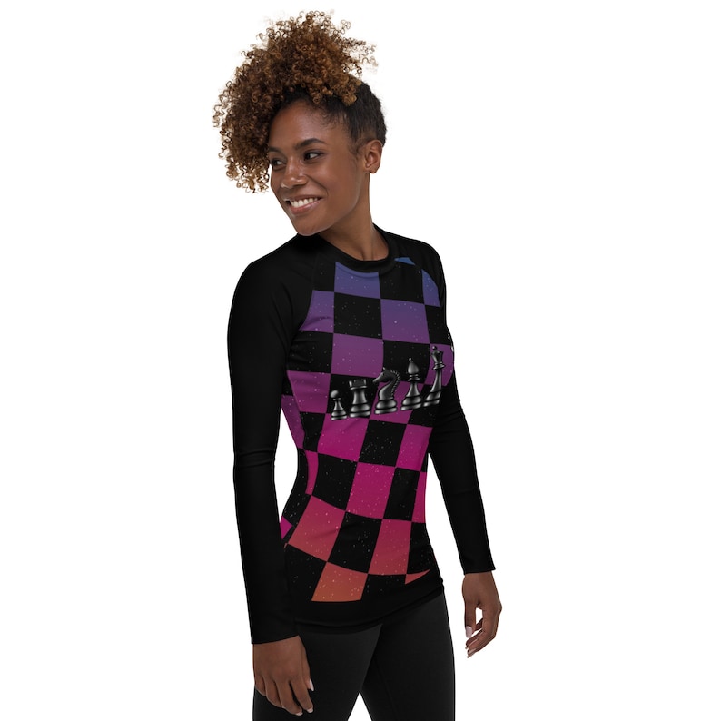 Women's Jiu Jitsu Rash Guard Pretty Rash Guard Japanese Theme Rash ...