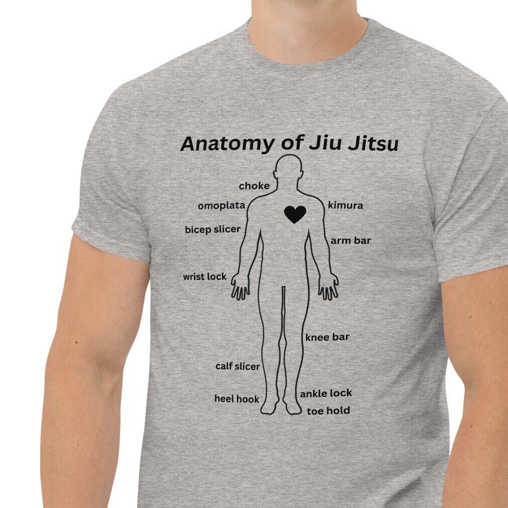 Jiu Jitsu Tshirt for Grappler Shirt for Bjj Practitioner Funny T-shirt ...