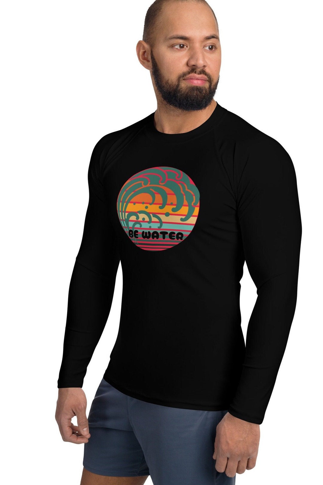 Men's BJJ Rash Guard Jiu Jitsu Rash Guard Mens Rash Guard Men's No Gi ...