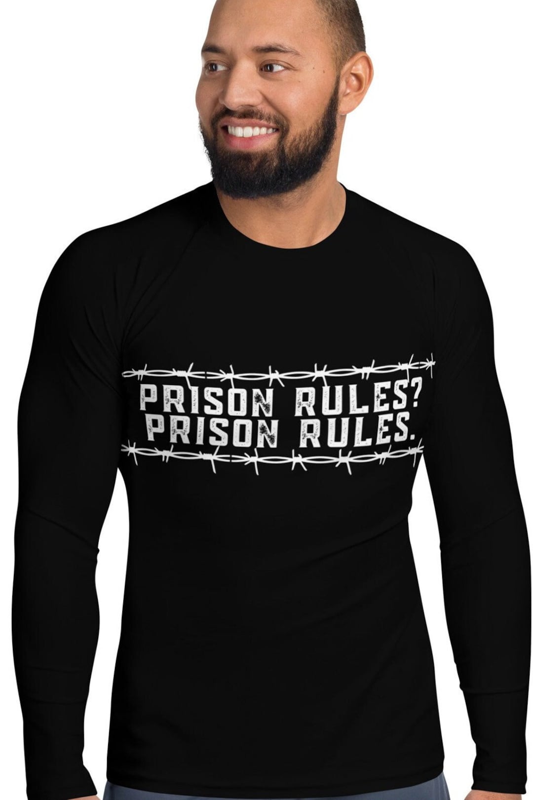 Men's BJJ Rash Guard Funny Jiu Jitsu Rash Guard No-gi Gear Funny Jiu ...