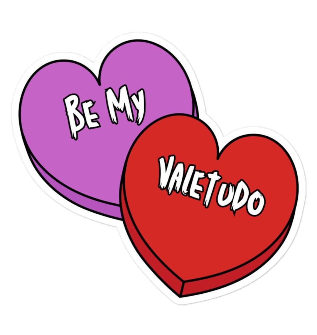BJJ Valentine Jiu Jitsu Valentine Sticker VDAY Sticker Brazilian Jiu ...