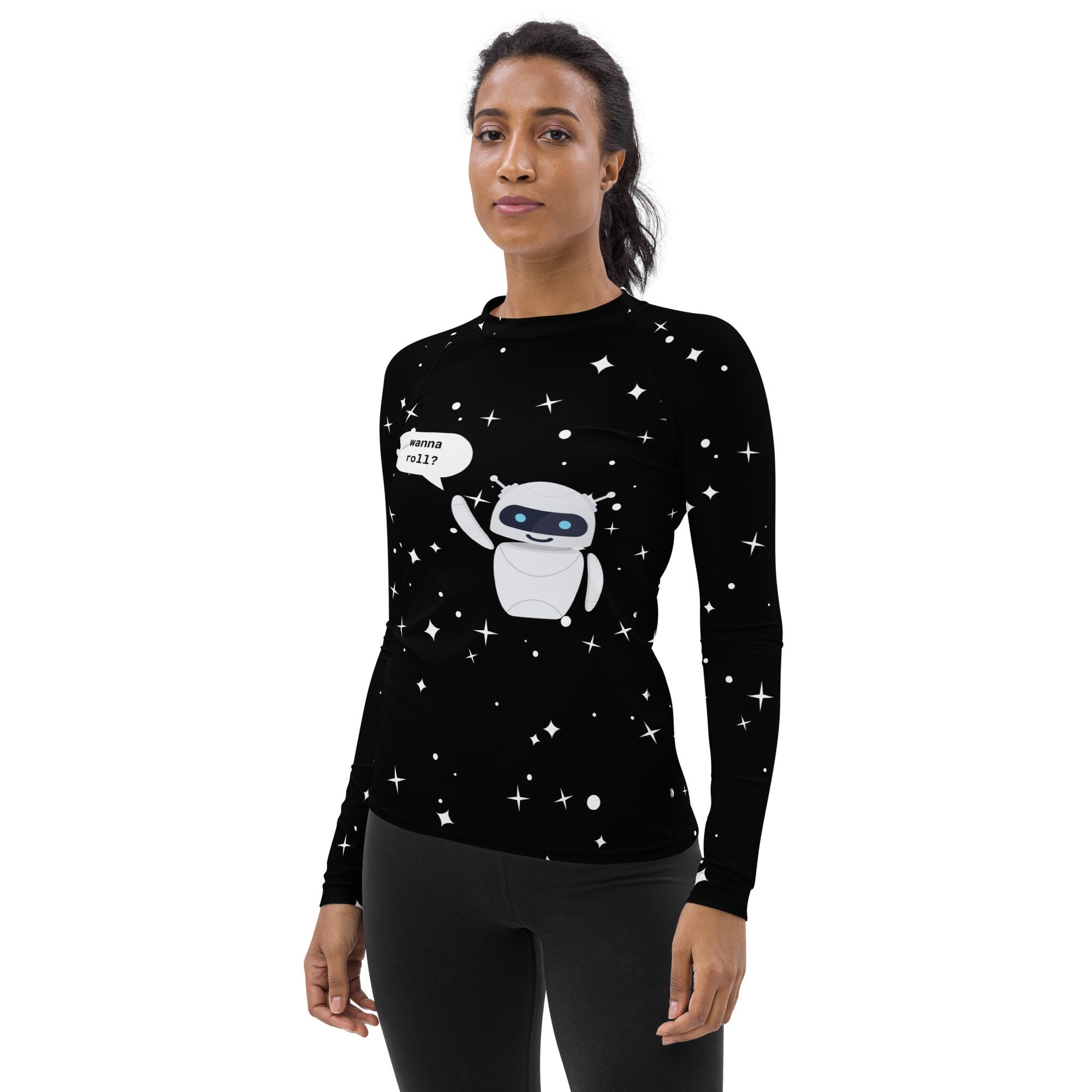 Jiu Jitsu Cute Rash Guard for Ladies Gi No-gi Grappling Brazilian Jiu ...