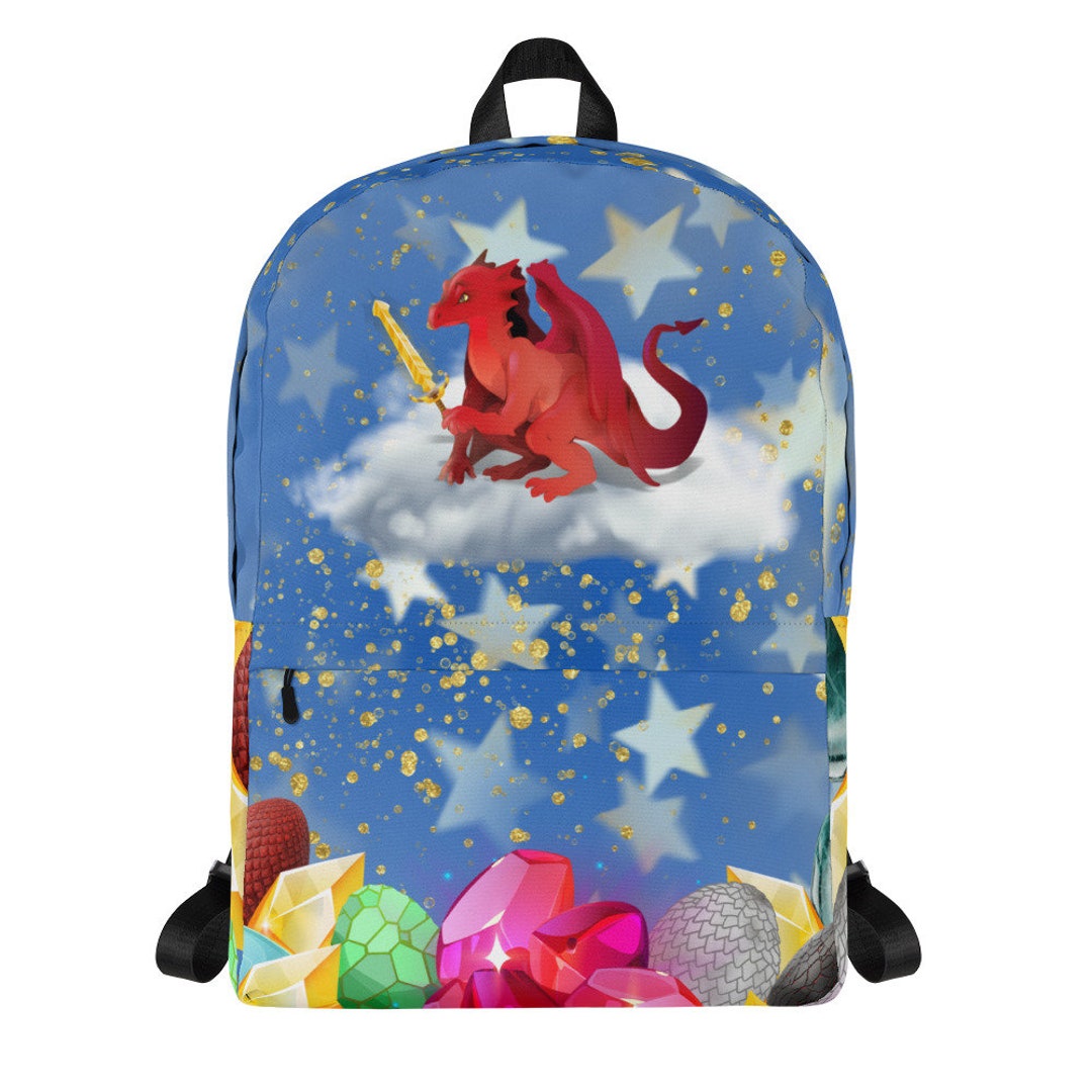 Dragon Backpack Fantasy Backpack Dragon Guarding Eggs Backpack Gift for ...