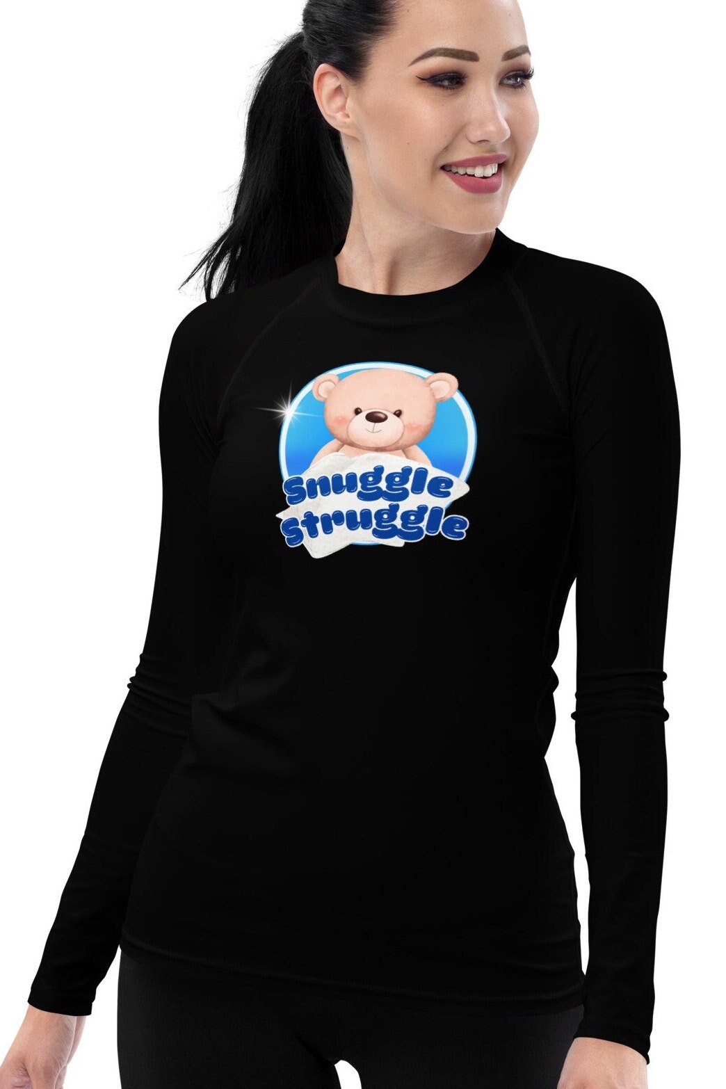 Women's Jiu Jitsu Rash Guard Funny BJJ Rash Guard Funny Jiu Jitsu Women ...