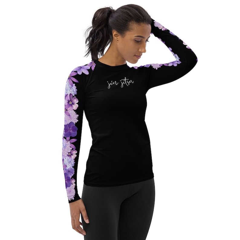 Purple Belt Rash Guard BJJ Rash Guard Ranked Rash Guard Purple Rash ...