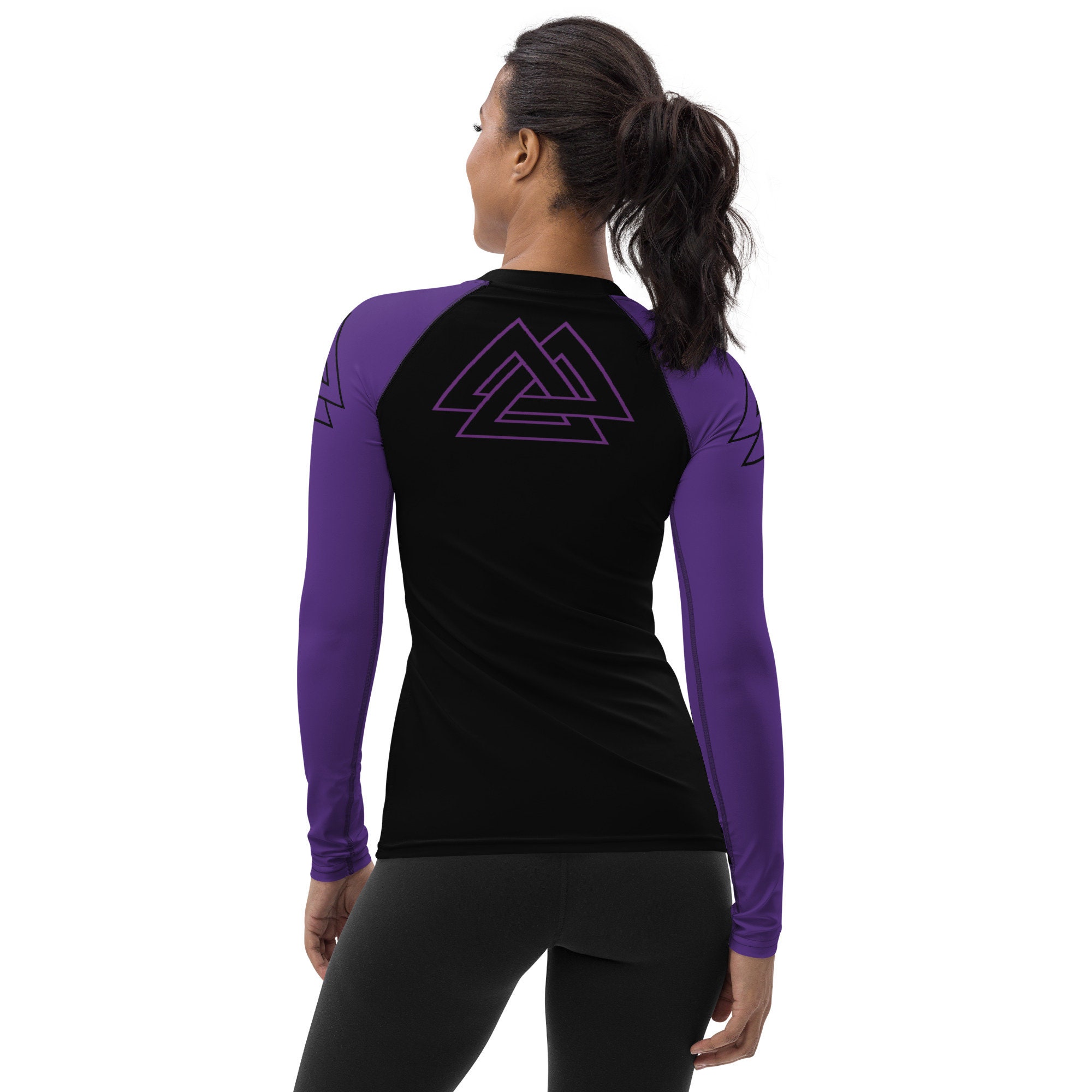 Purple Belt Rash Guard Women's Purple Belt Rash Guard BJJ Purple Belt ...