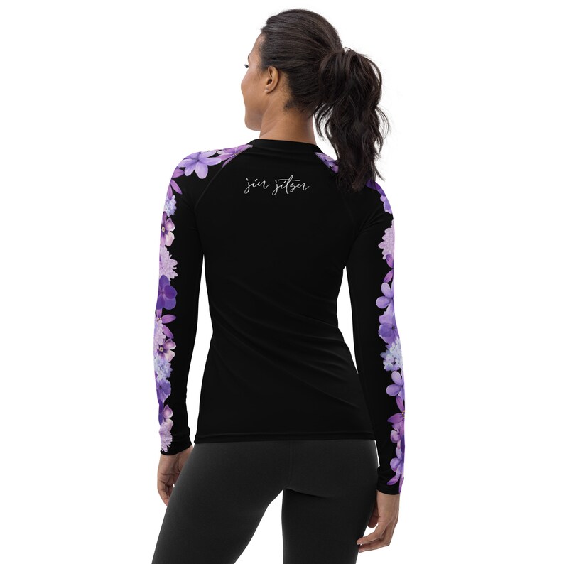 Purple Belt Rash Guard BJJ Rash Guard Ranked Rash Guard Purple Rash ...