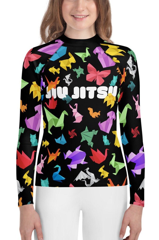 Kids Jiu Jitsu Rash Guard Kids BJJ Rash Guard Kids Brazilian Jiu Jitsu ...