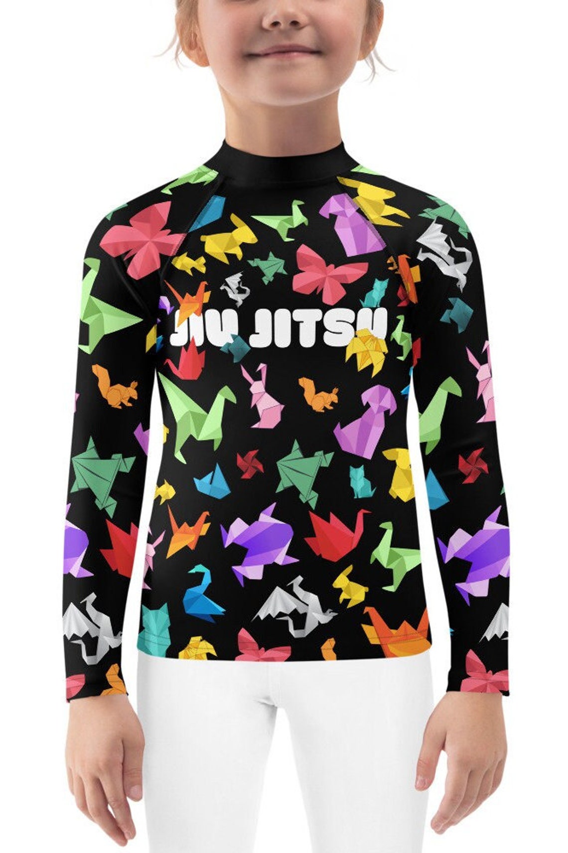 Little Kids Rash Guard Kids BJJ Kids Jiu Jitsu Rash Guard for Kids Cute ...