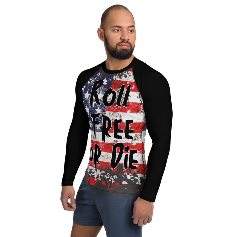 Men's American Rash Guard BJJ Rash Guard for Men Jiu Jitsu Rash Guard ...