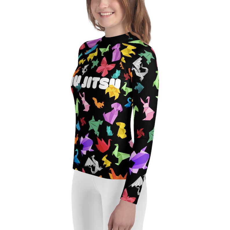 Kids Jiu Jitsu Rash Guard Kids BJJ Rash Guard Kids Brazilian Jiu Jitsu ...