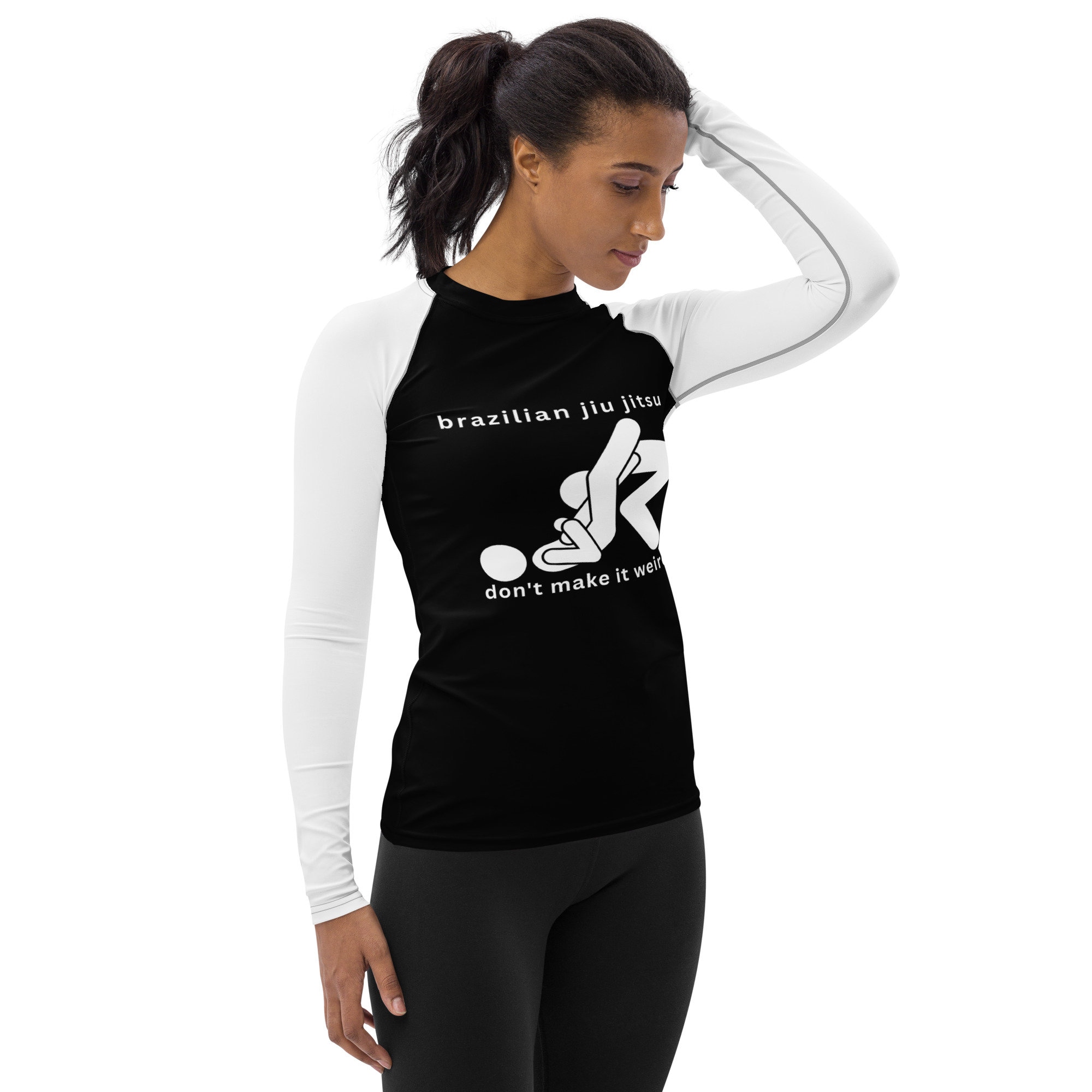 Jiu Jitsu Women's Rash Guard Funny Rash Guard for Women Bjj Rash Guard ...