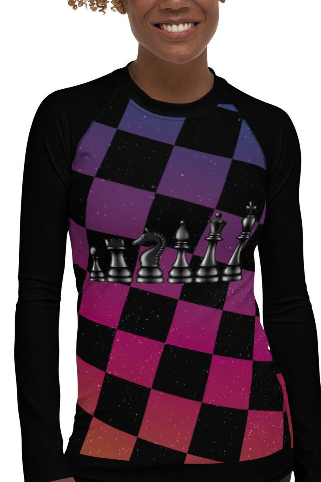 Women's Jiu Jitsu Rash Guard Pretty Rash Guard Japanese Theme Rash ...