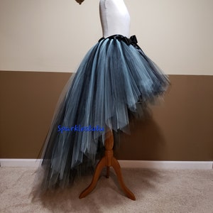 B01 Black & Touch of Gold High-low Tutu/ Witch Costume/ Witch Tutu ...