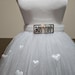 A30 Madonna Like a Virgin Custom White High-low Tutu With Hearts/ 80's ...