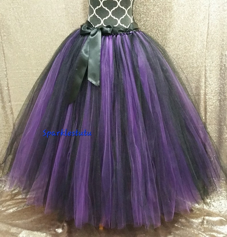 F04 Ghost Tutu/ Witch Tulle Costume/ Halloween Tulle Costume, (children ...