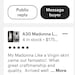 A30 Madonna Like a Virgin Custom White High-low Tutu With Hearts/ 80's ...