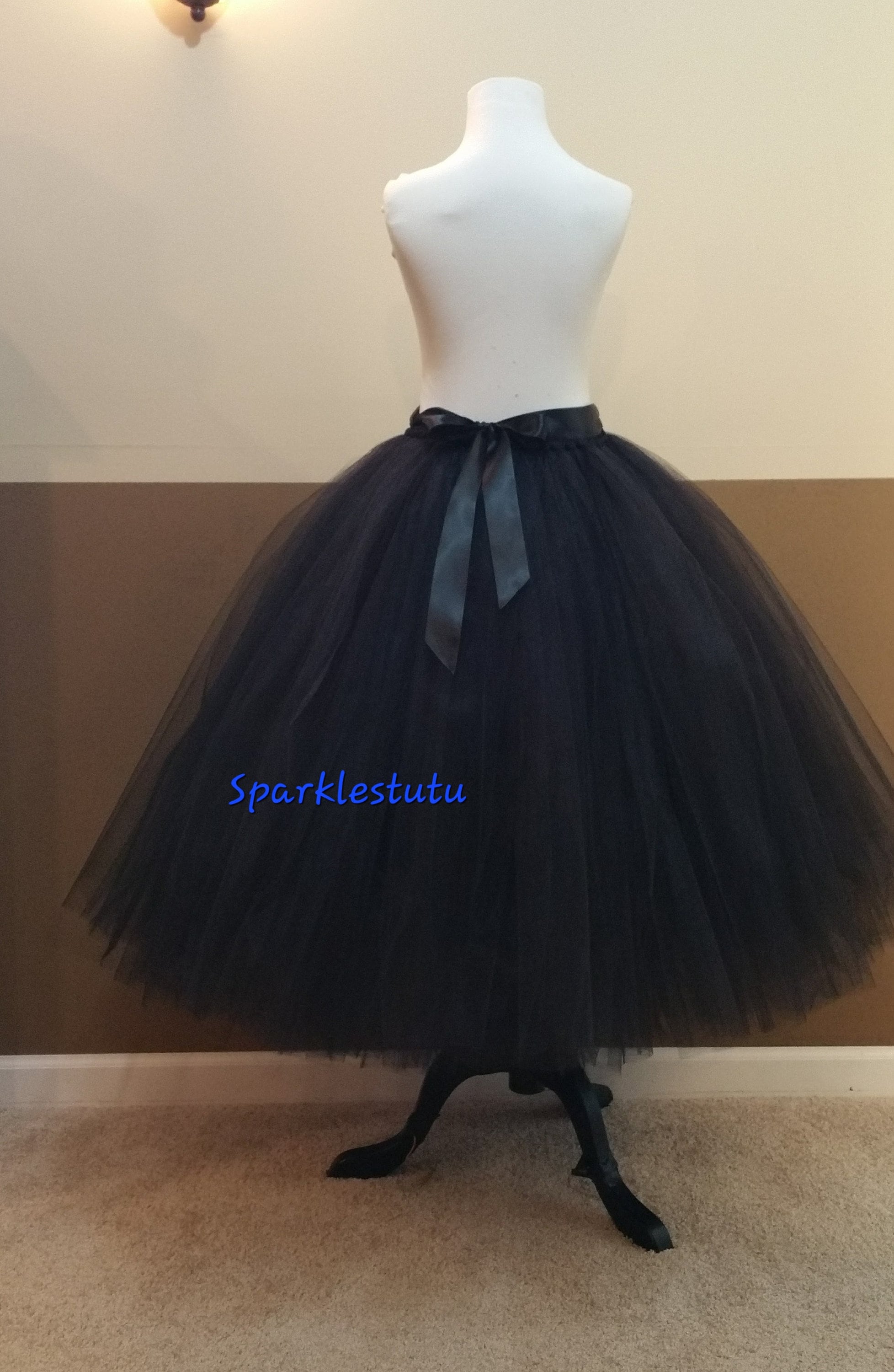 F04 Ghost Tutu/ Witch Tulle Costume/ Halloween Tulle Costume, (children ...