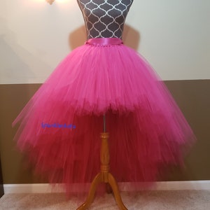 A02 Royal Blue High-low Tutu (with Sewn in Satin Lining)//hi - Lo Tulle ...