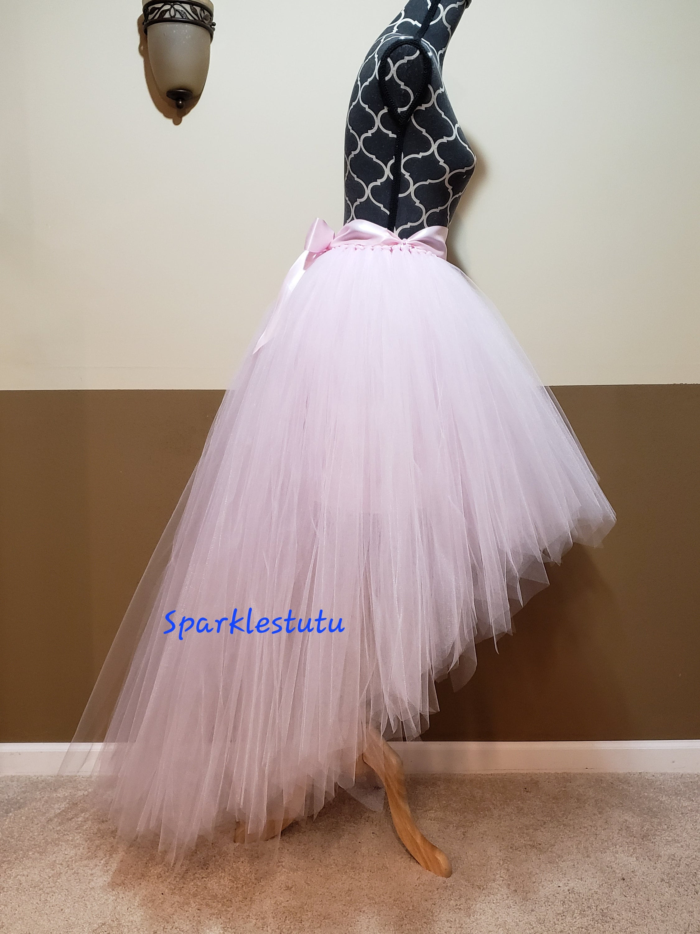 A02 Royal Blue High-low Tutu with Sewn in Satin Lining//hi - Etsy