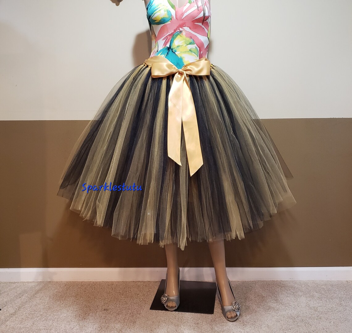 F10 Full Length Adult Tutu/ LGBT Tutu/ Halloween Tulle Costume/ Rainbow ...