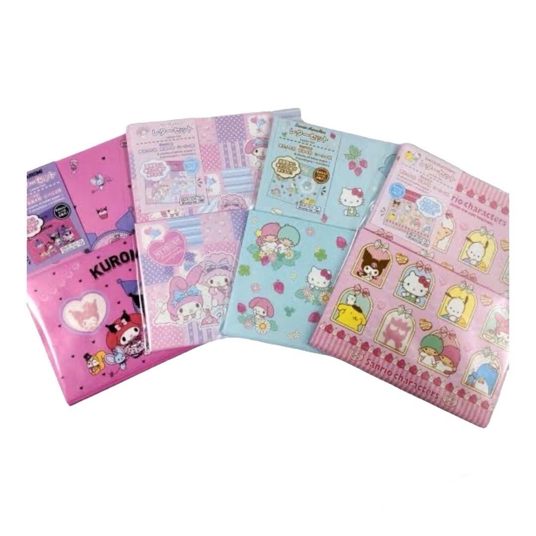 SANRIO Letter Writing Set Sampler Pack. - Etsy
