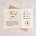 Minimal Beige Thank You Cards | Instant Download | Boho Thanks for Your ...