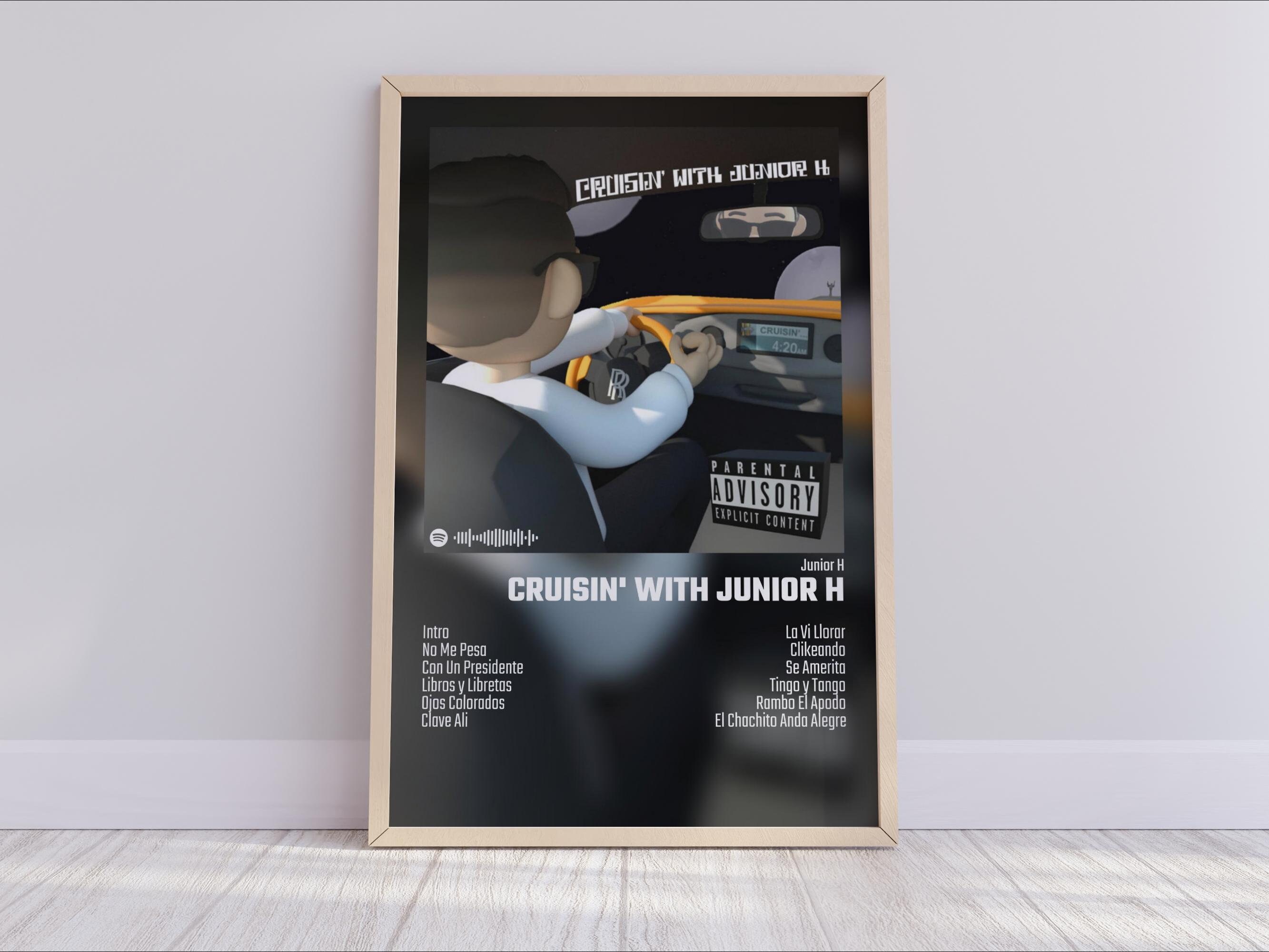Junior H Cruisin' With Junior H Album Art Poster - Etsy