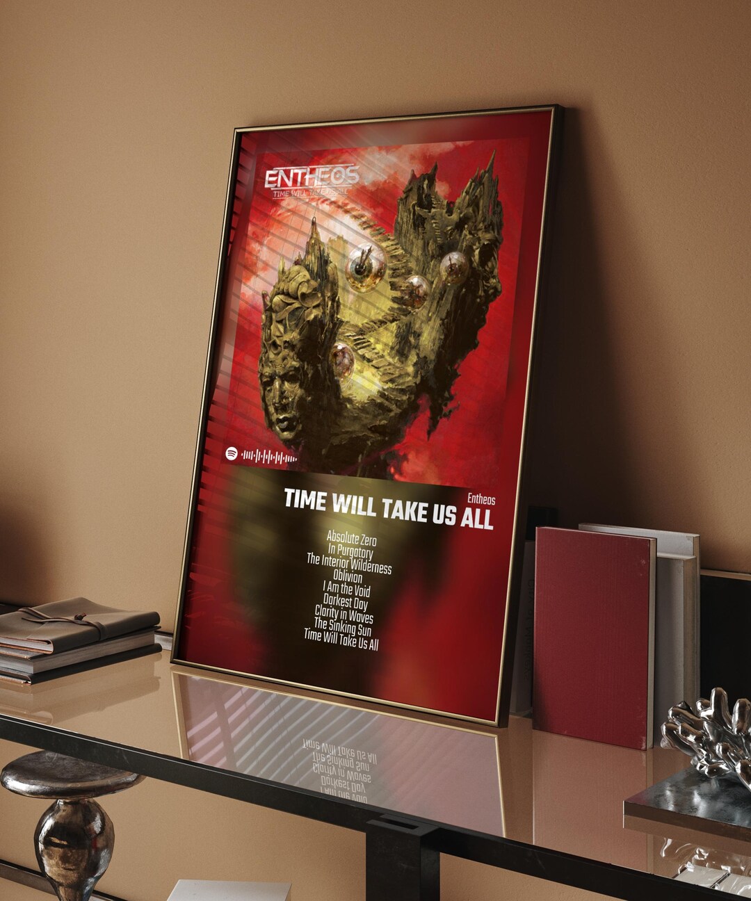 Entheos Time Will Take Us All Album Art Poster Custom - Etsy