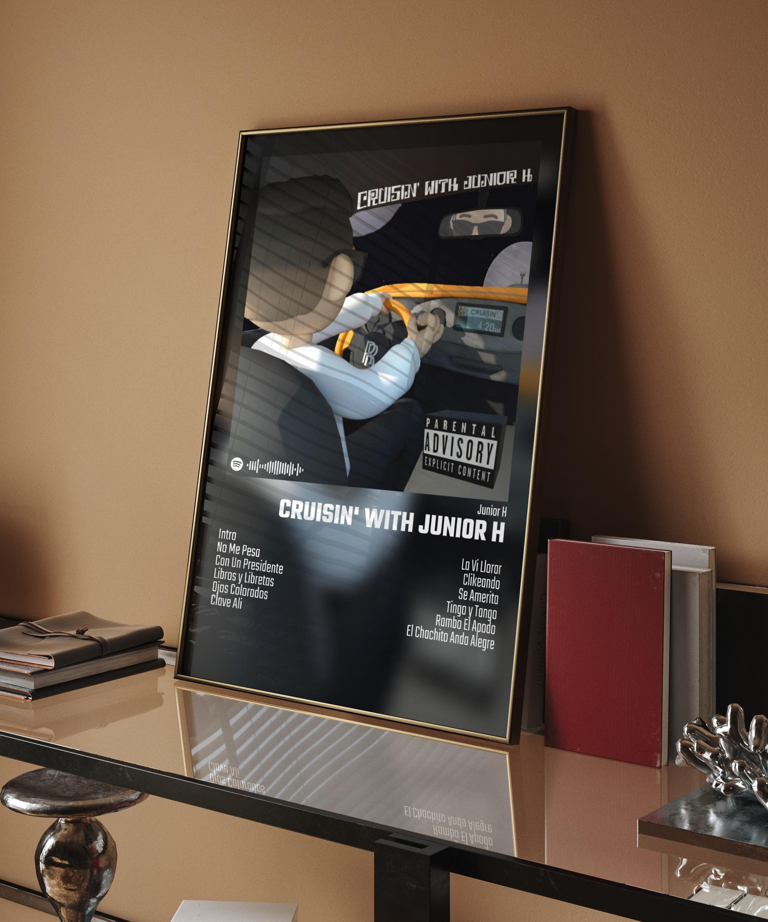 Junior H Cruisin' With Junior H Album Art Poster - Etsy