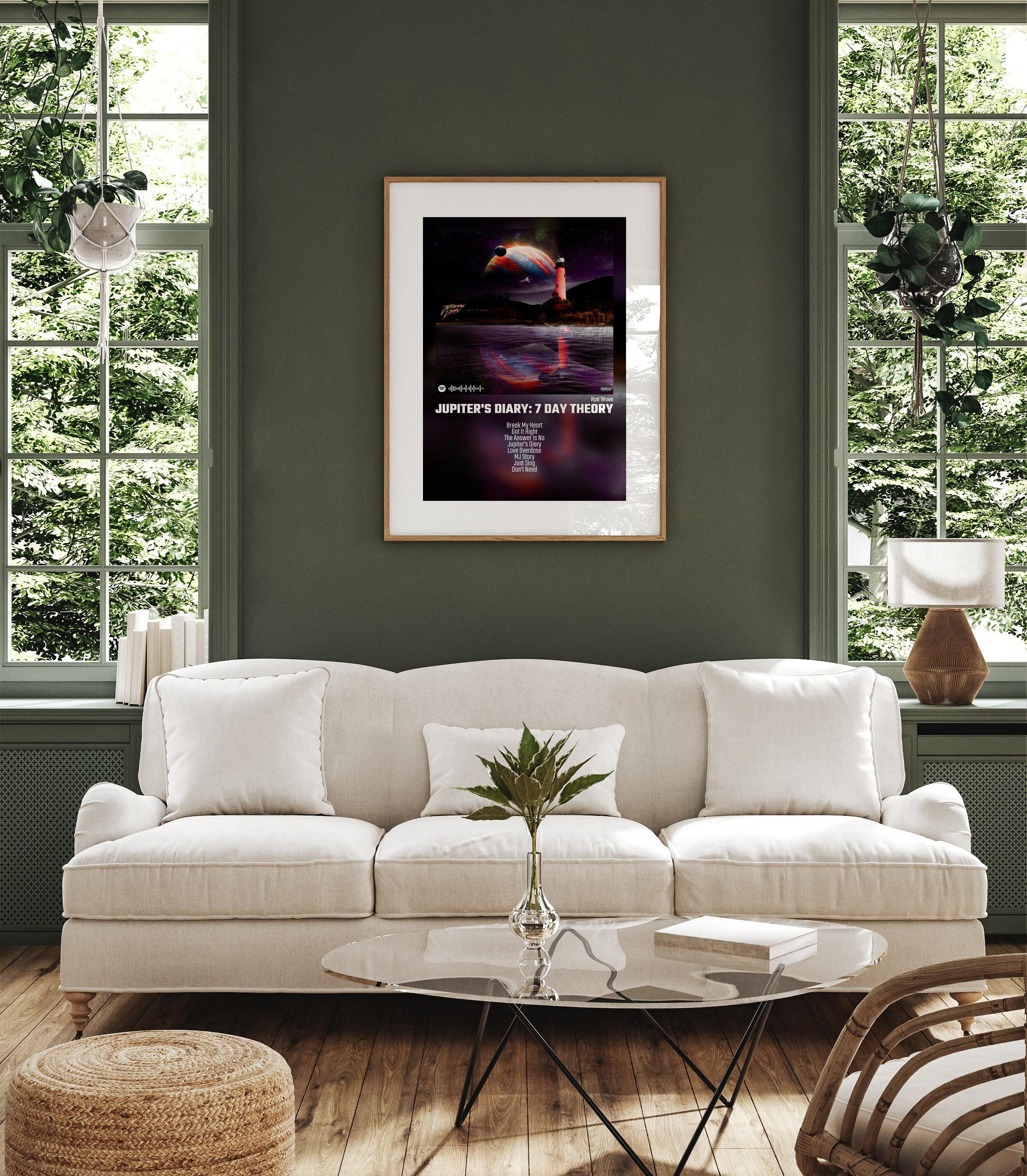 Rod Wave - Jupiter's Diary 7 Day Theory Poster sold by Bon No-Fault ...