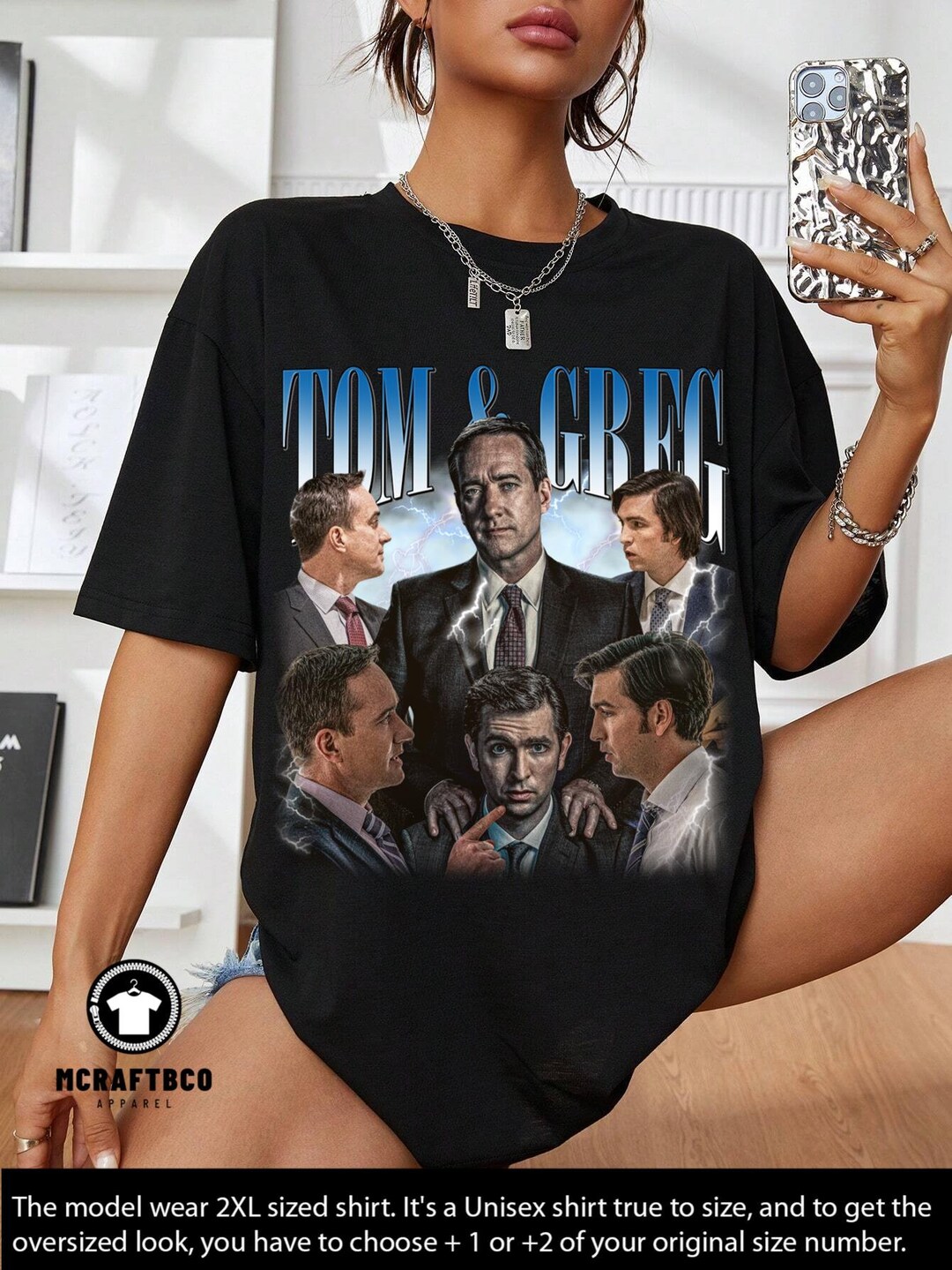 Limited Tom & Greg Succession Vintage T-Shirt, Tom and Greg Succession ...