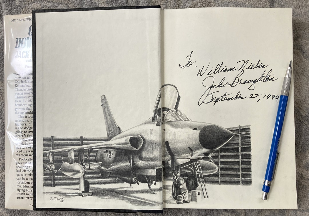 Col. Jack Broughton "going Downtown" Signed Remarqued First Edition - Etsy