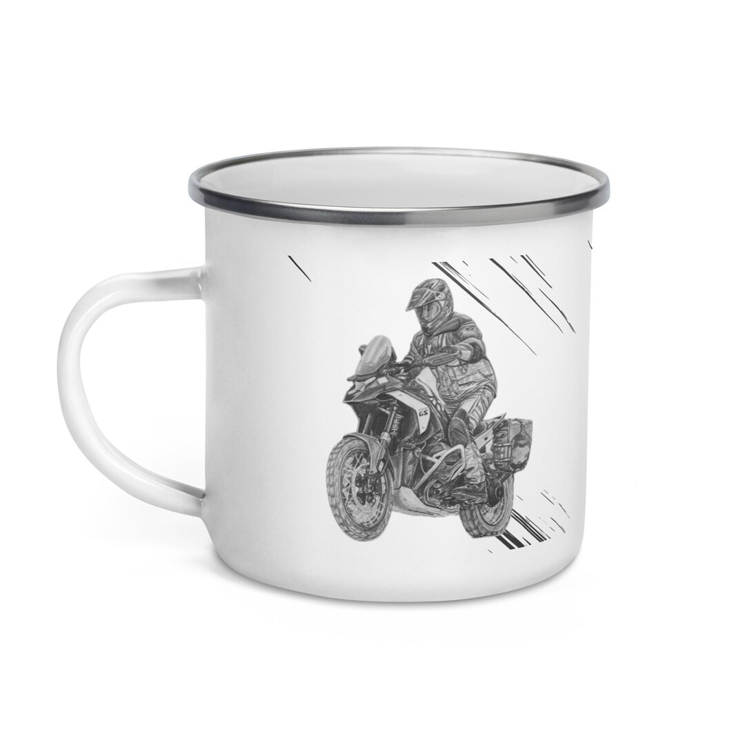 BMW R1300GS ADV Rider Enamel Mug - Etsy