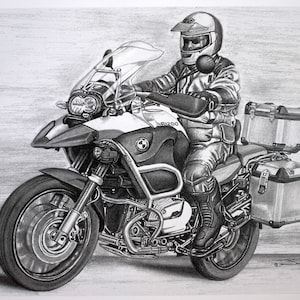 BMW R1200GSA Limited Edition Print - Etsy