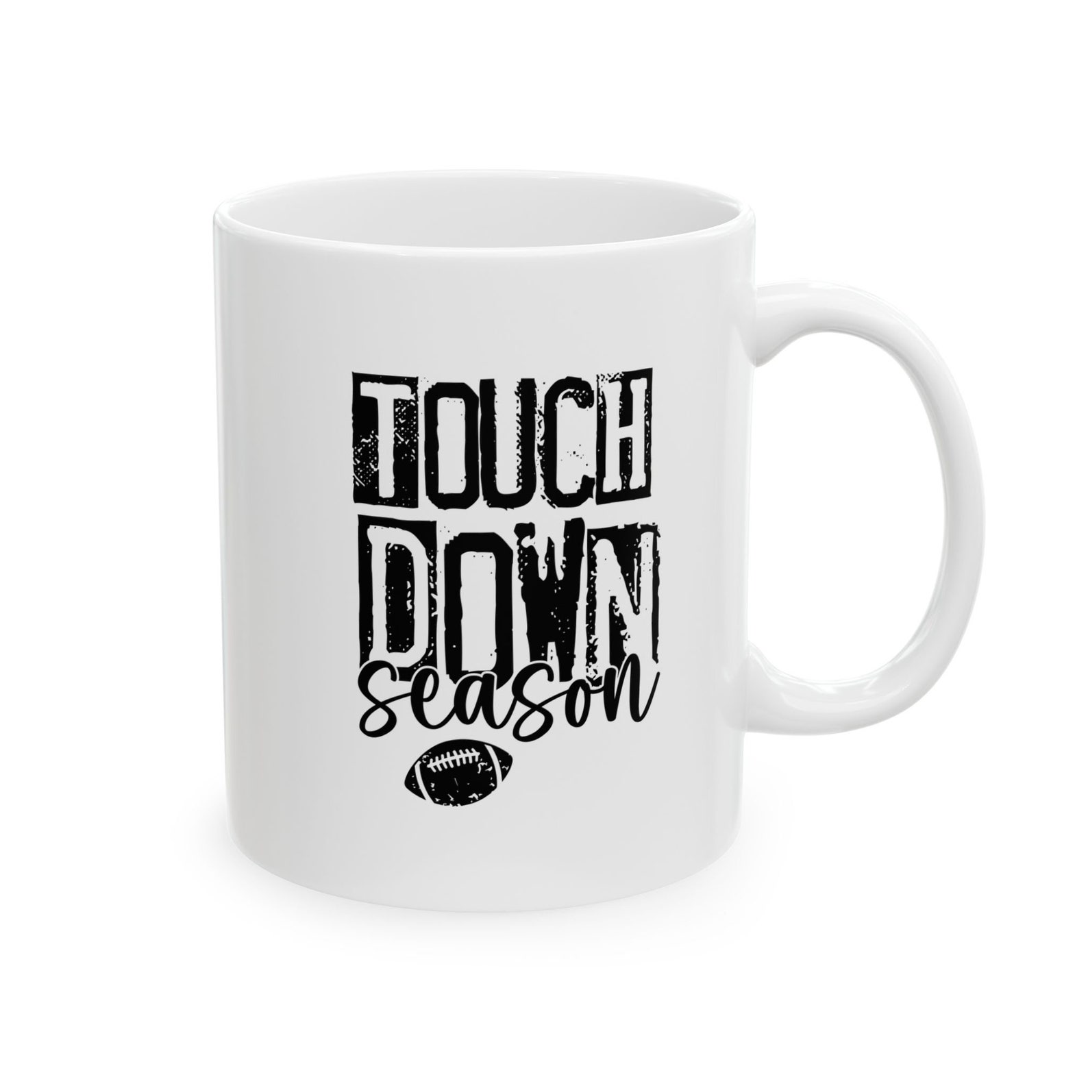 Touchdown Season Football SVG: Game Day Shirt Design, Team Spirit Cut ...