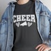 Cheer & Heart Svg Printable Art, Cheer Svg Cut File, Cheer Megaphone ...