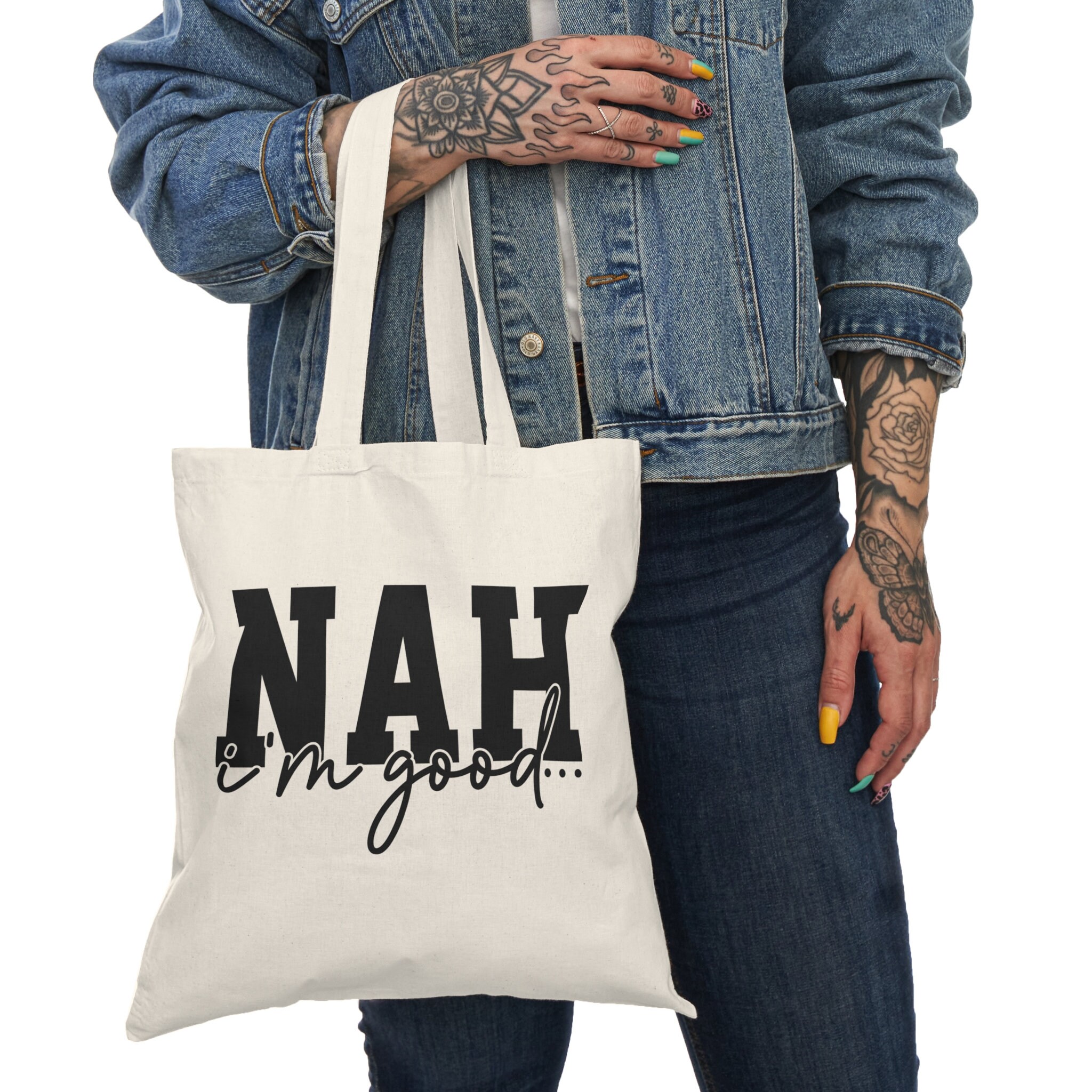 Nah I'm Good SVG & PNG, Digital Download Sarcastic Quote Svg, Trendy ...